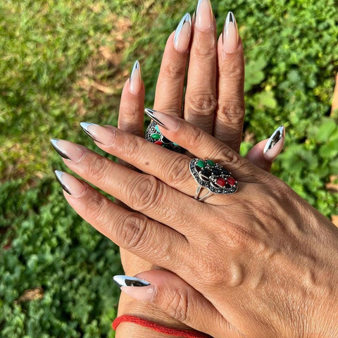 On My Tippies in Almond - She’s Platinum - M – Pink Friday Nails by ...