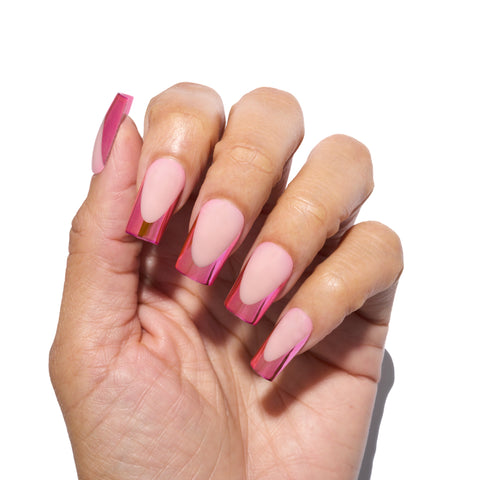 On My Tippies in Square - Cosmic Pink - M – Pink Friday Nails by Nicki ...